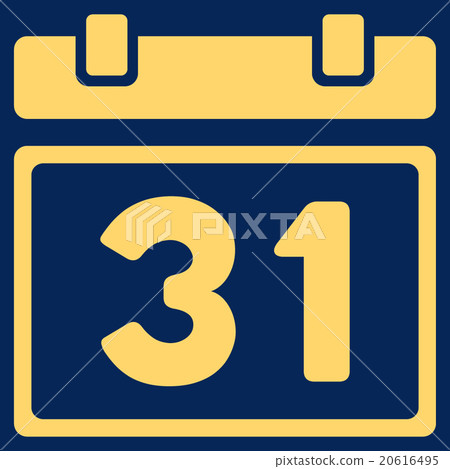 Last Month Day Icon - Stock Illustration [20616495] - PIXTA