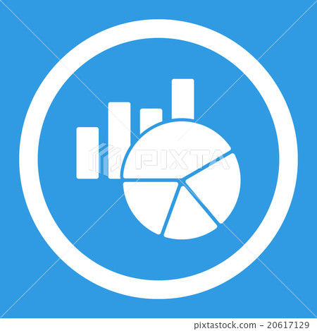Charts Rounded Vector Icon - Stock Illustration [20617129] - PIXTA