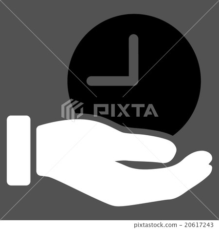 Time Service Icon - Stock Illustration [20617243] - PIXTA