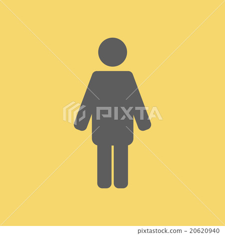 Man Sign Icon - Stock Illustration [20620940] - PIXTA
