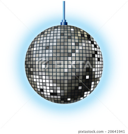 Mirror ball illustration - Stock Illustration [20641941] - PIXTA