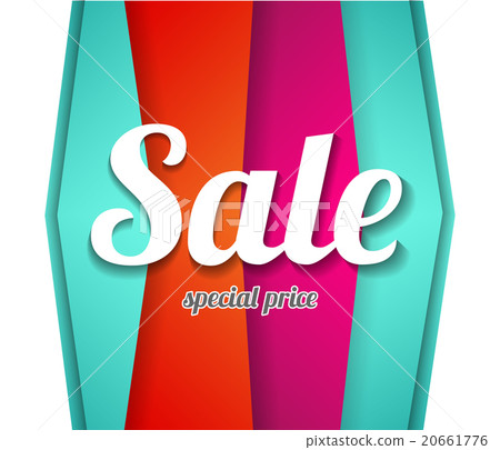 Vector sale promo - Stock Illustration [20661776] - PIXTA