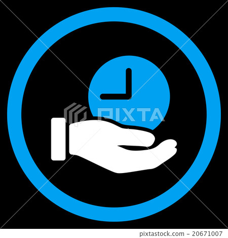 Time Service Icon-插圖素材 [20671007] - PIXTA圖庫