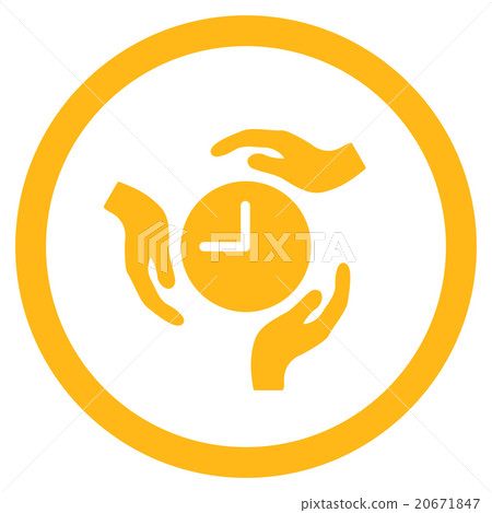 Time Care Icon - Stock Illustration [20671847] - PIXTA