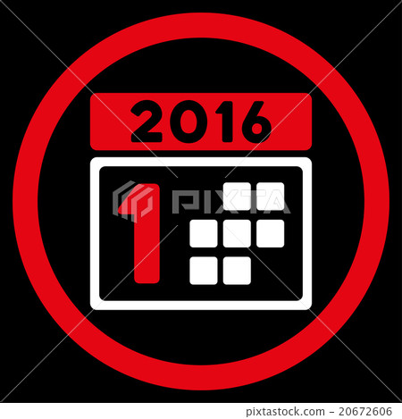 2016 Day Icon - Stock Illustration [20672606] - PIXTA