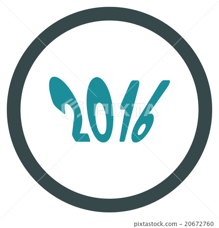 2016 Year Icon - Stock Illustration [20672760] - PIXTA