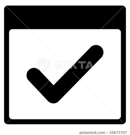 Valid Date Icon - Stock Illustration [20673707] - PIXTA
