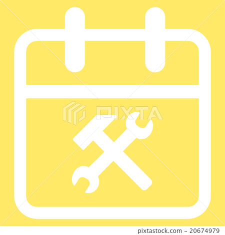 Working Day Icon - Stock Illustration [20674979] - PIXTA