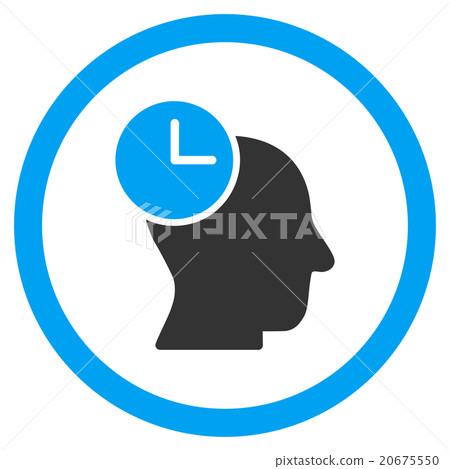 Time Thinking Icon - Stock Illustration [20675550] - PIXTA