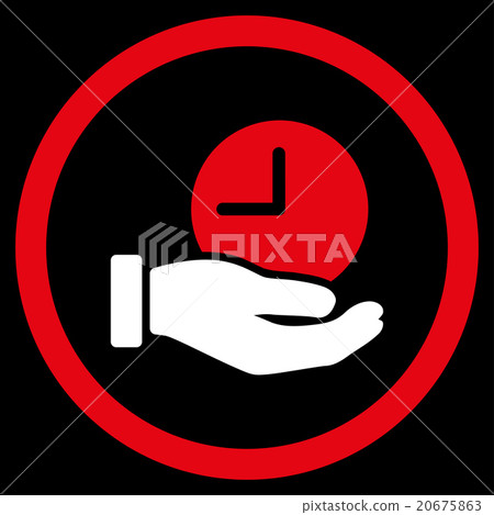 Time Service Icon - Stock Illustration [20675863] - PIXTA