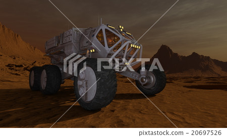 Planetary explorer - Stock Illustration [20697526] - PIXTA
