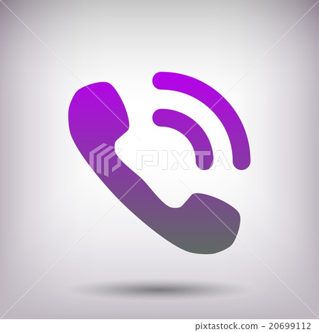 Pictograph of phone - Stock Illustration [20699112] - PIXTA