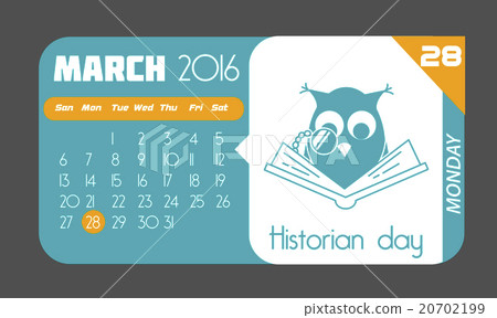28 March Historian day - Stock Illustration [20702199] - PIXTA
