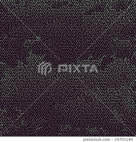 Purple Labyrinth Background. Kids Maze - Stock Illustration [20703140 ...