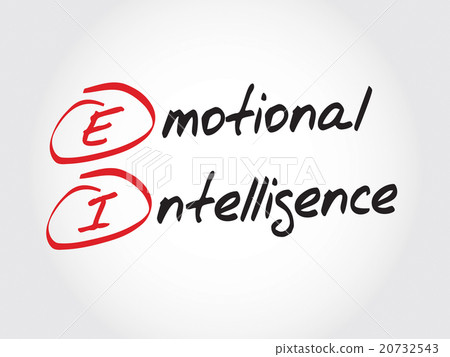 EI - Emotional Intelligence, acronym - Stock Illustration [20732543 ...