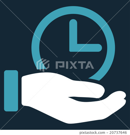 Time Service Icon-插圖素材 [20737646] - PIXTA圖庫