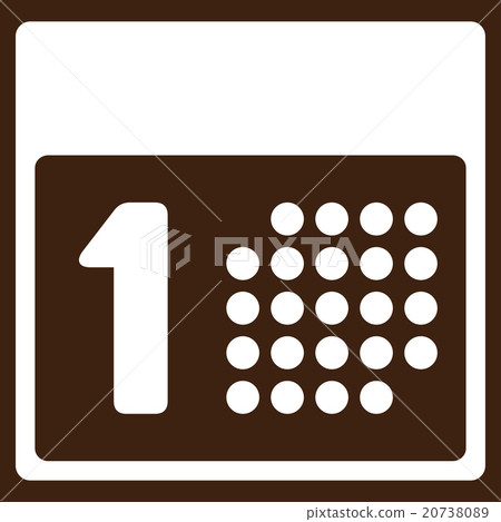 First Day Icon-插圖素材 [20738089] - PIXTA圖庫