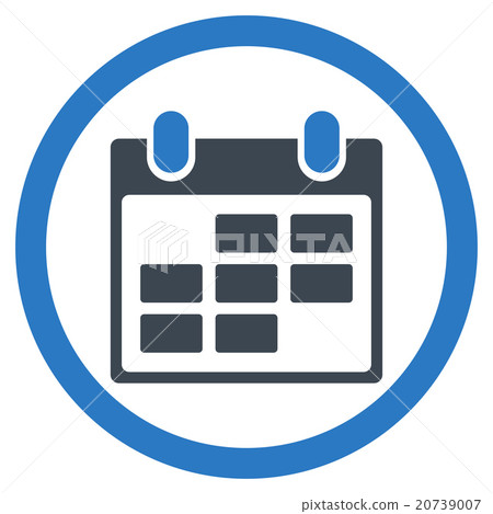 Appointment Flat Icon - Stock Illustration [20739007] - PIXTA