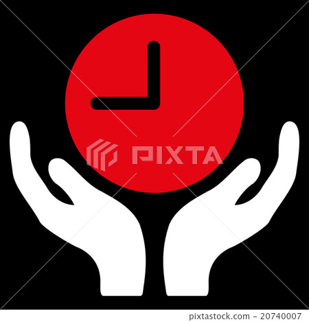 Clock Care Icon - Stock Illustration [20740007] - PIXTA