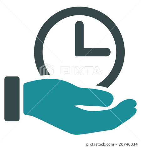 Time Service Icon - Stock Illustration [20740034] - PIXTA