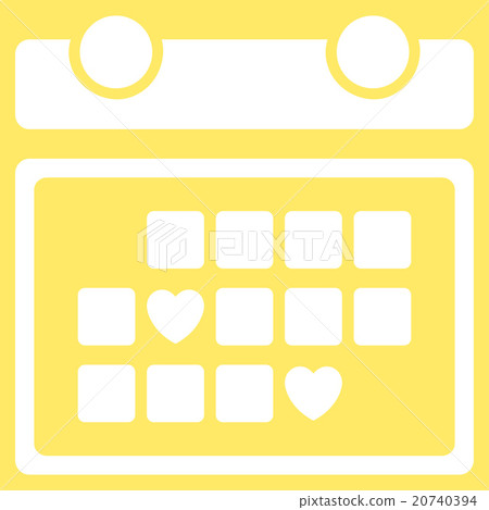 Favourite Days Icon - Stock Illustration [20740394] - PIXTA
