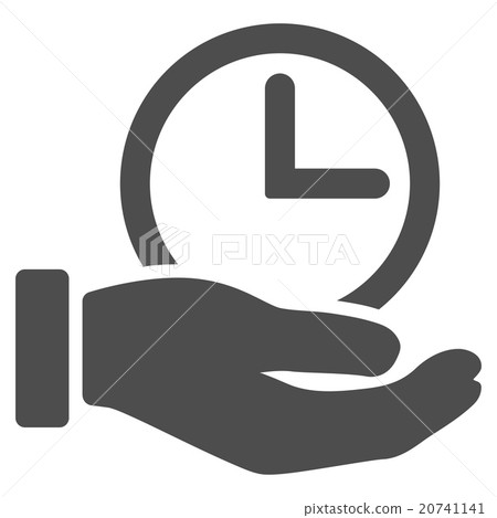Time Service Icon - Stock Illustration [20741141] - PIXTA