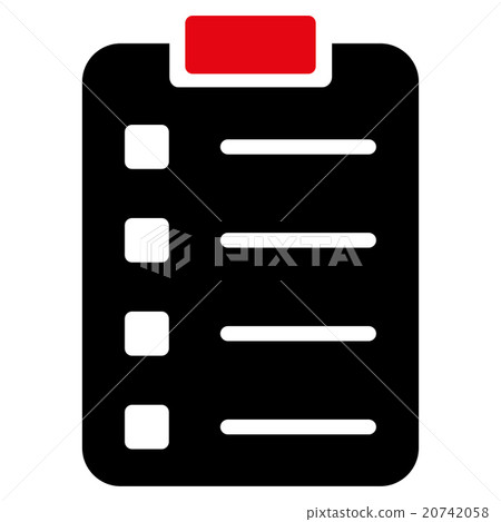 Pad Form Icon - Stock Illustration [20742058] - PIXTA