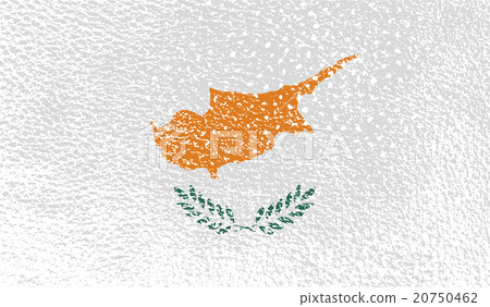 Flag of Cyprus with old texture. Vector - Stock Illustration [20750462 ...
