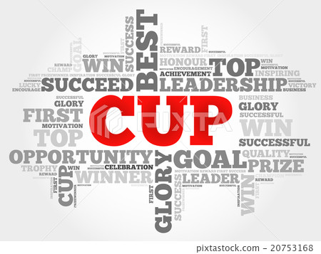 Cup word cloud - Stock Illustration [20753168] - PIXTA