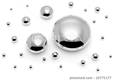 Mercury (hg) drops - Stock Illustration [20775177] - PIXTA