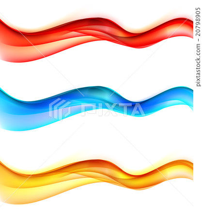 Abstract Colored Wave Background. Vector - Stock Illustration [20798905 ...