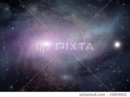 galaxy in a free space-插圖素材 [20804602] - PIXTA圖庫