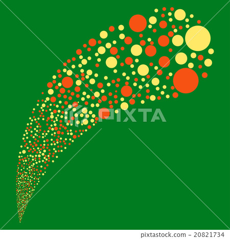Random Ball Stream - Stock Illustration [20821734] - PIXTA