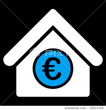 Euro Financial Center Icon - Stock Illustration [20822349] - PIXTA