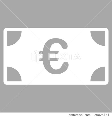 Euro Banknote Icon - Stock Illustration [20823161] - PIXTA