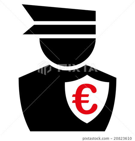 Euro Commissioner Icon - Stock Illustration [20823610] - PIXTA