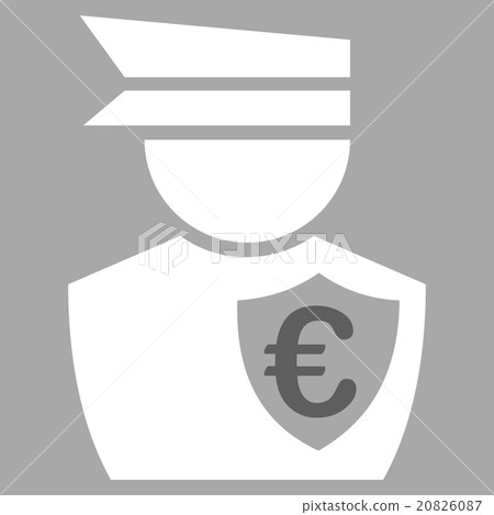Euro Commissioner Icon - Stock Illustration [20826087] - PIXTA