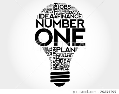 NUMBER ONE word cloud-插圖素材 [20834195] - PIXTA圖庫