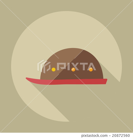 Flat modern design with shadow icons hard hat - Stock Illustration ...