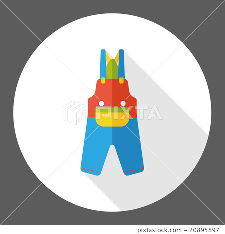 Work Pants flat icon - Stock Illustration [20895897] - PIXTA