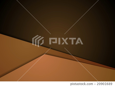 Dark brown corporate material tech background - Stock Illustration ...