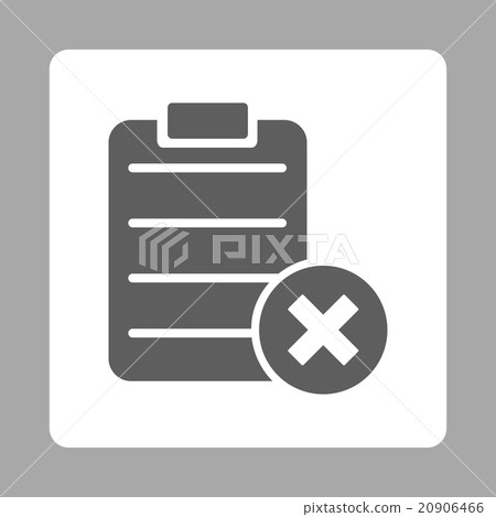 Reject Form Rounded Square Button - Stock Illustration [20906466] - PIXTA