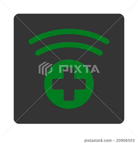 Medical Source Flat Button - Stock Illustration [20906503] - PIXTA