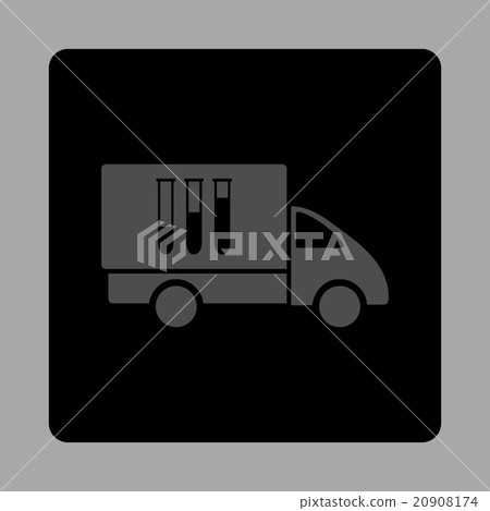 Analysis Shipment Rounded Square Button - Stock Illustration [20908174 ...