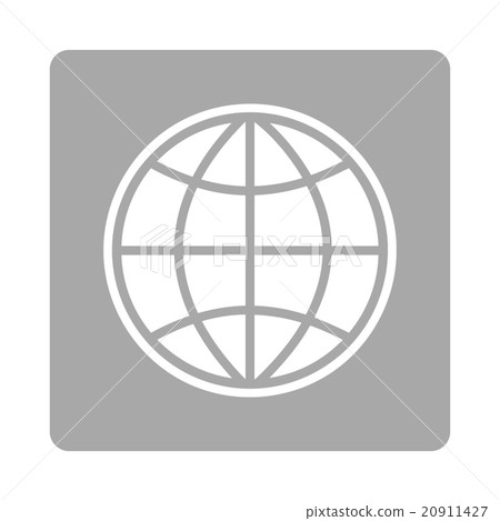 International Rounded Square Button - Stock Illustration [20911427] - PIXTA