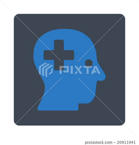 Plus Head Flat Button - Stock Illustration [20911941] - PIXTA