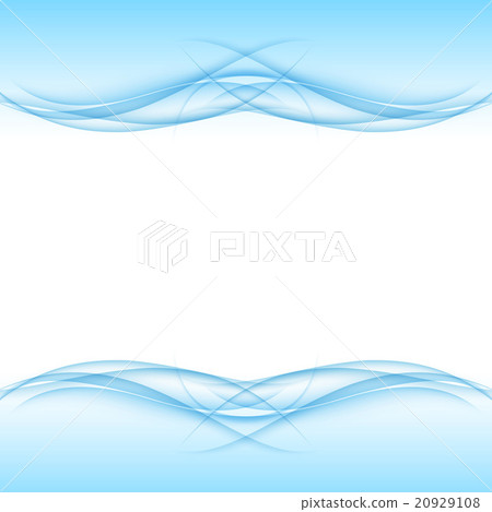 Abstract blue frame - data stream concept. Vector - Stock Illustration ...