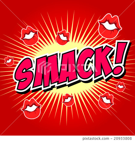 Smack! Comic Speech Bubble, Cartoon. - Stock Illustration [20933808 ...