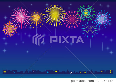 fireworks - Stock Illustration [20952458] - PIXTA