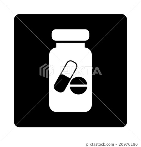 Therapy Container Rounded Square Button - Stock Illustration [20976180 ...